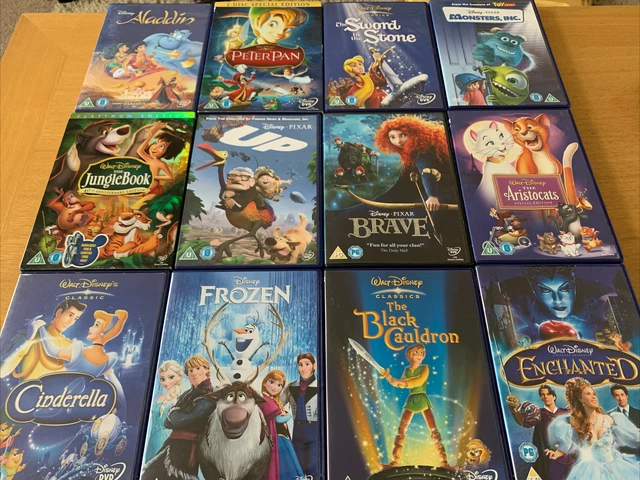 WALT DISNEY COLLECTION DVD x12 Bundle Children’s Kids Family Films ...