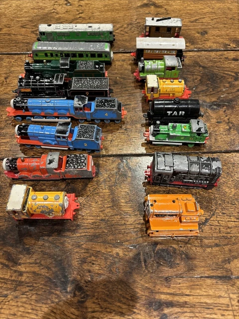 VINTAGE ERTL THOMAS the Tank Engine & Friends Train set Die Cast Bundle ...