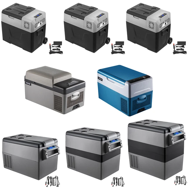 VEVOR 20L-55L 12V Tragbare Elektrische Kühlbox Mini-Kühlschrank Auto Camping EUR 176,00 ...