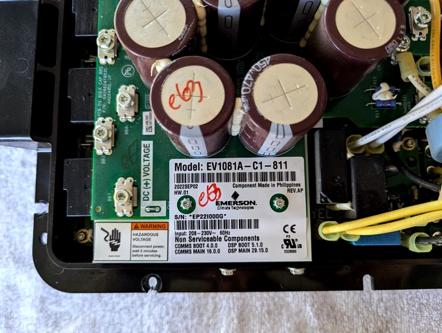 CARRIER BRYANT EMERSON EV1081A-C1-811 Inverter Control Board "FREE ...
