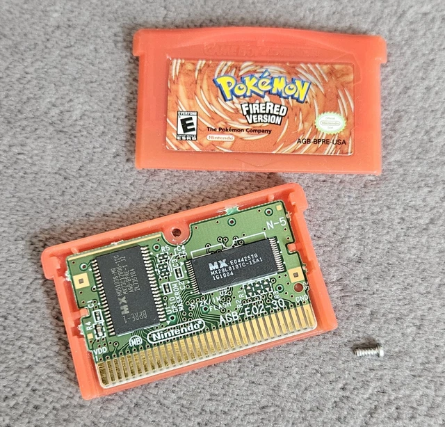 POKEMON FIRE RED Version Nintendo Gameboy Advance NTSC USA Genuine £74. ...