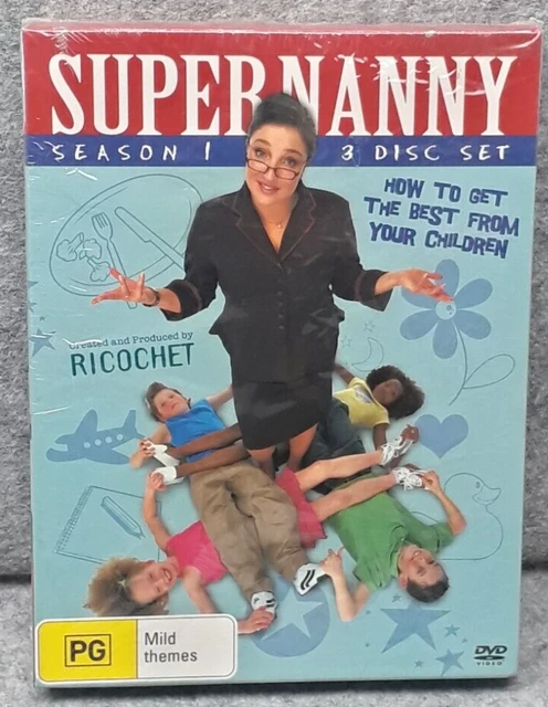 SUPER NANNY - Season 1 (DVD, 2005, 3-Disc Box Set) £30.00 - PicClick UK