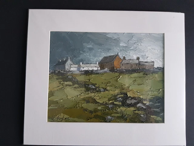 ORIGINAL WELSH ART Signed Oil Painting By Wyn Hughes £107.00 - PicClick UK