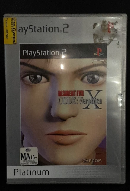 RESIDENT EVIL: CODE Veronica X -Platinum - PS2 - PAL - Complete W/Manual $5.00 - PicClick AU