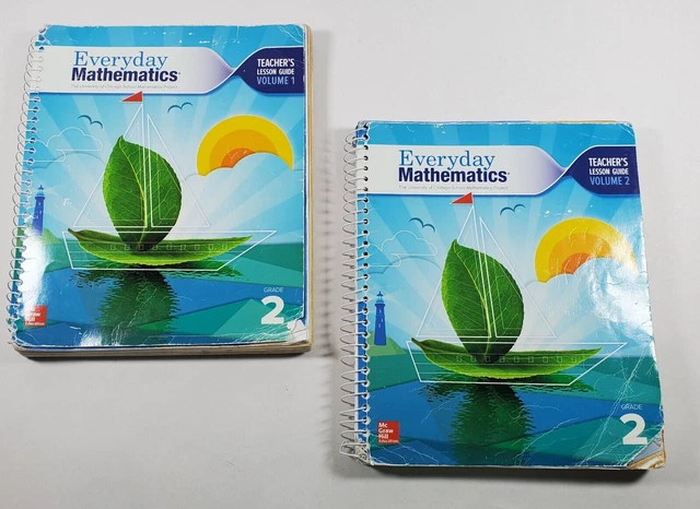 EVERYDAY MATHEMATICS GRADE 2 Teachers Lesson Guide Volumes 1 and 2 ...