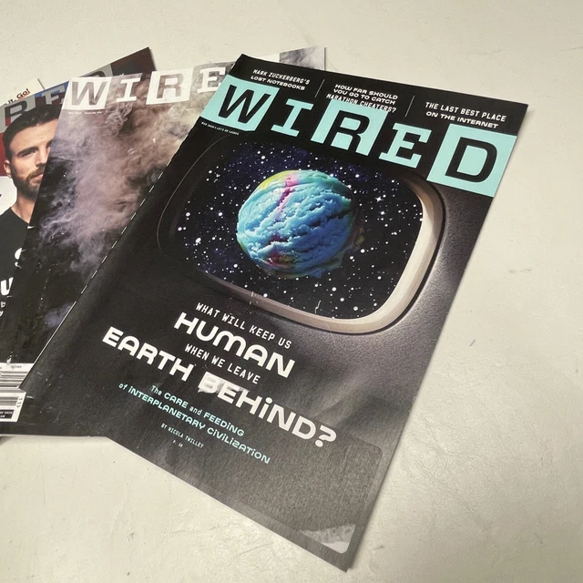 WIRED MAGAZINE RANDOM Issues £19.80 - PicClick UK
