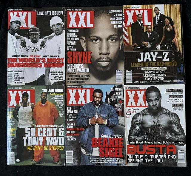XXL MAGAZINE LOT Of 18 Rap Hip-Hop Rare 2000s Jan 2004-April 2009 Kanye ...