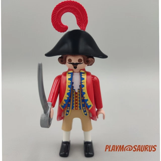 PLAYMOBIL LORD ENGLISH admiral captain officer noble knight royal guard ...