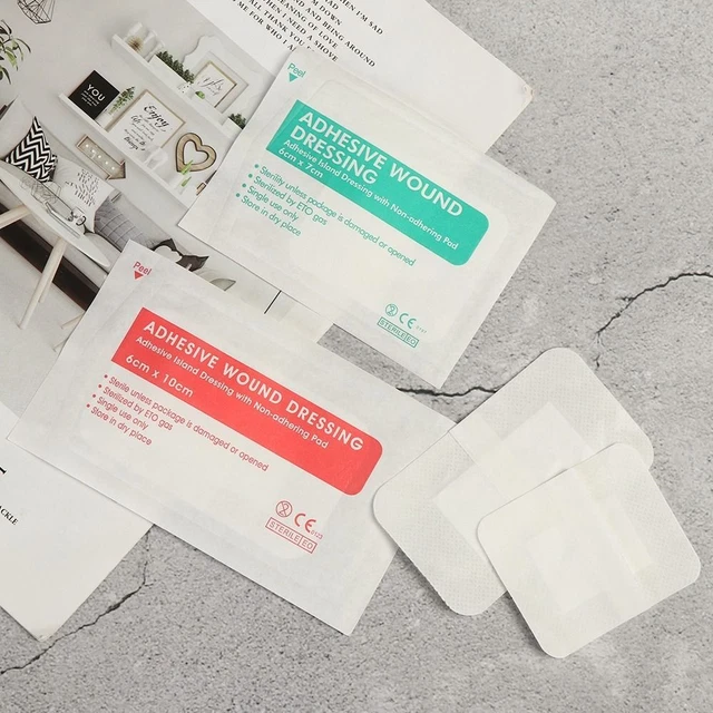 ADHESIVE PLASTER BREATHABLE Bandage-Aids Wound Dressing Band Sticker ...