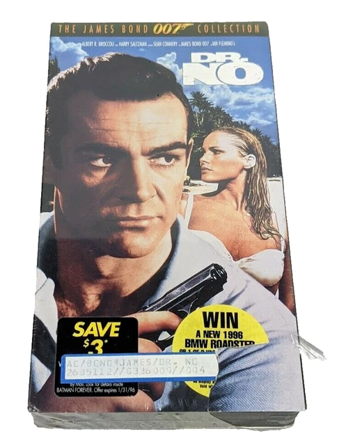 DR NO THE James Bond 007 Collection (1995, VHS Tape) Sean Connery - NEW £3.76 - PicClick UK