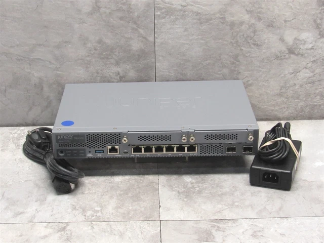 JUNIPER NETWORKS SRX320 Rack Mountable Security Services Gateway ...