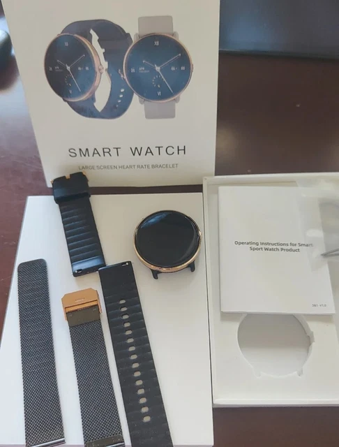AKUMAKA SMARTWATCH DONNA con Chiamata, 1.39'' AMOLED Display, Orologio ...