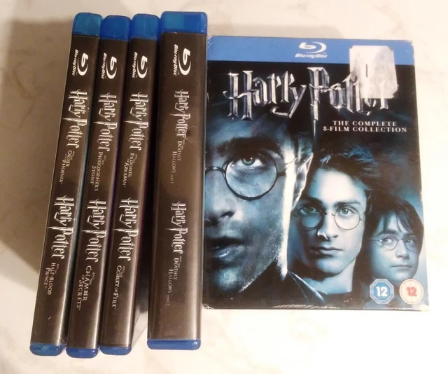 HARRY POTTER COMPLETE 8-Film Collection Blu-ray VERY GOOD CONDITION EUR ...