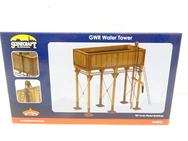 OO GAUGE BACHMANN Scenecraft Gwr Water Tower (Super Detail) Boxed £44. ...