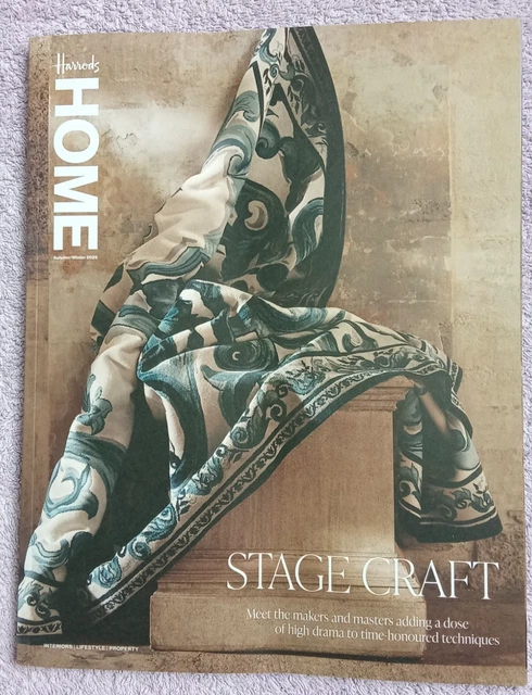 HARRODS HOME MAGAZINE Catalogue Autumn Winter 2025 £3.84 - PicClick UK