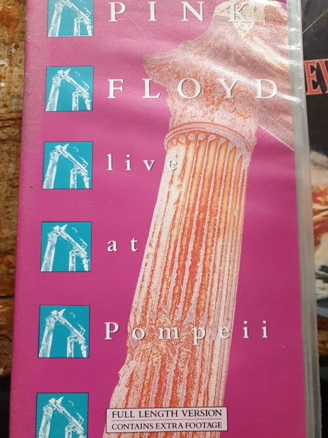 PINK FLOYD - Live At Pompeii (VHS/S, 1994) £9.99 - PicClick UK