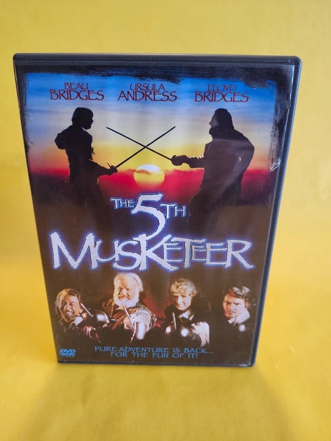 THE FIFTH MUSKETEER (DVD, 2004) 5th -Beau Bridges Lloyd Bridges, Ursula ...