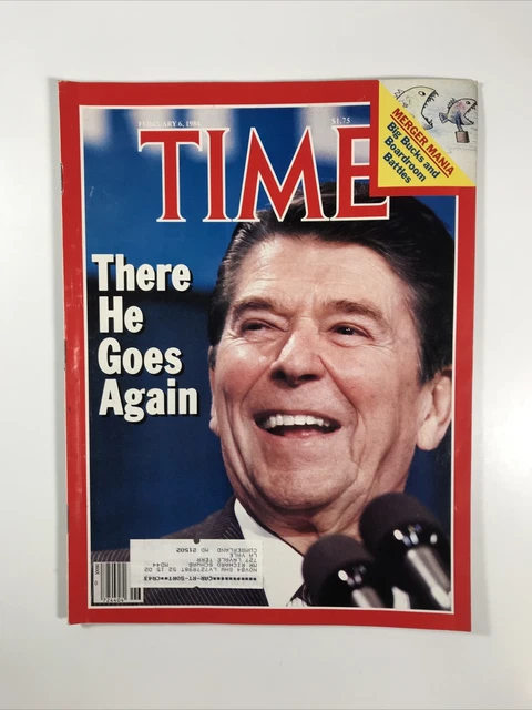 TIME MAGAZINE (FEBRUARY 6, 1984) (Ronald Reagan) BQ £10.92 - PicClick UK