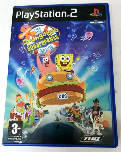 THE SPONGEBOB SQUAREPANTS Movie Sony PlayStation 2 PS2 Game £4.00 ...