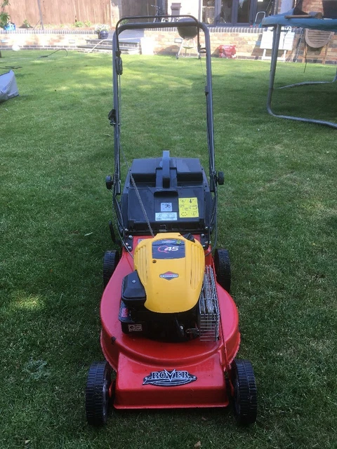 ROVER COMBAT BRIGGS And Stratton Q45 Lawnmower £100.00 - PicClick UK