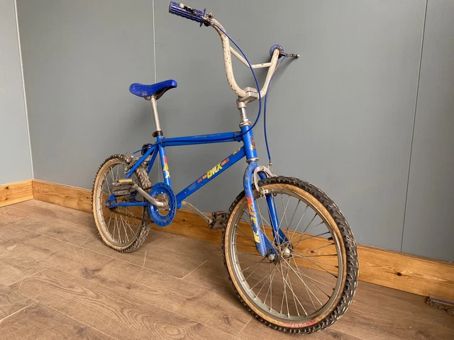 VINTAGE RALEIGH BMX Series 1980s Retro Bike, Burner Tuff Mag Styler ...