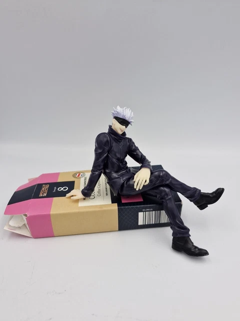 JUJUTSU KAISEN SATORU Gojo Sitting Pose Figure Pre-owned No Box Japan £ ...
