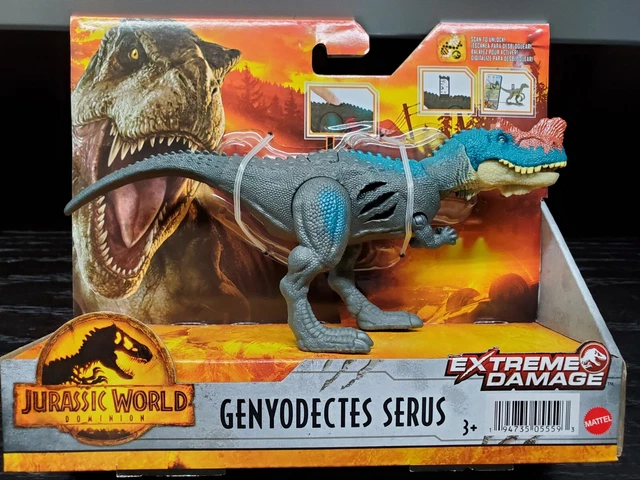 JURASSIC WORLD DOMINION dommages extrêmes GENYODECTES Serus dinosaure ...