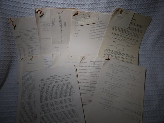 POST-WW2 ROYAL NAVY Ephemera Training Documents Instruction Manuals ...