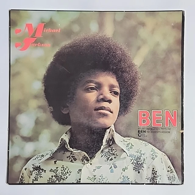 MICHAEL JACKSON - 'Ben' 12" Vinyl LP Record 1972 AUST. PRESSING, TAMLA ...
