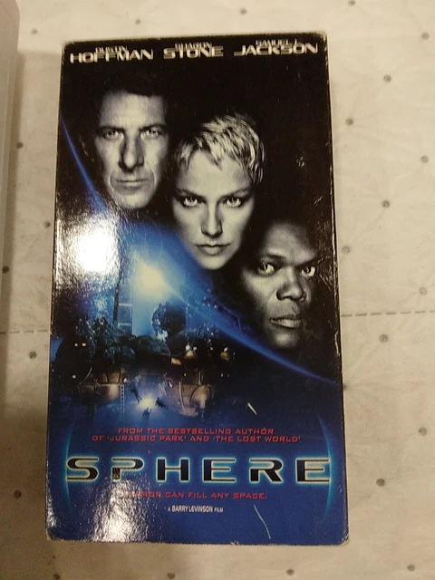 SPHERE (VHS, 1998) Dustin Hoffman Samuel L. Jackson B12 $2.99 - PicClick