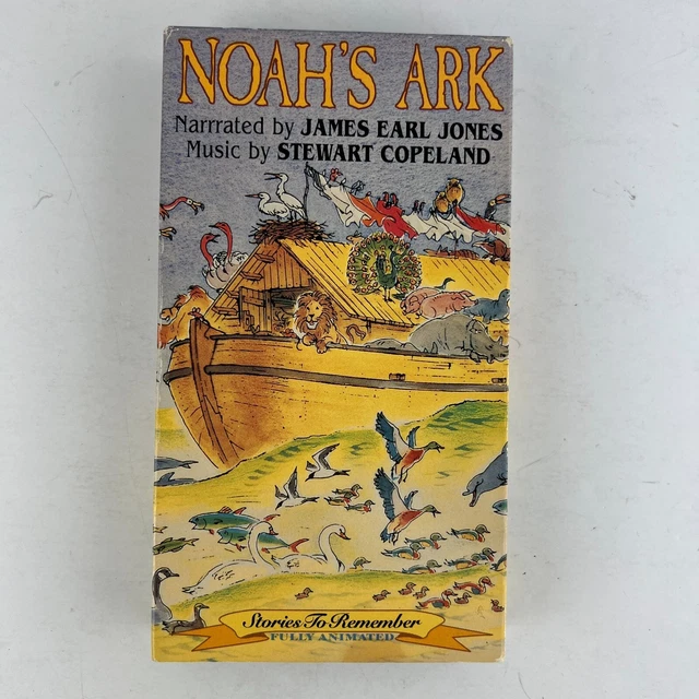NOAH'S ARK VHS Video Tape Narrated by James Earl Jones £4.66 - PicClick UK