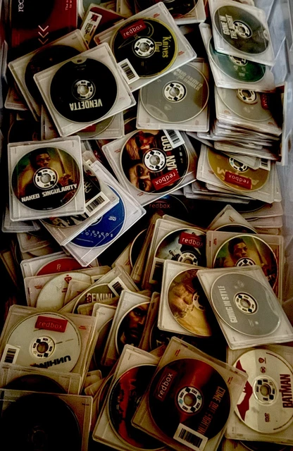 MIXED 100 BULK Lot Redbox DVDs Used Untested Wholesale Lot Random Pulls ...