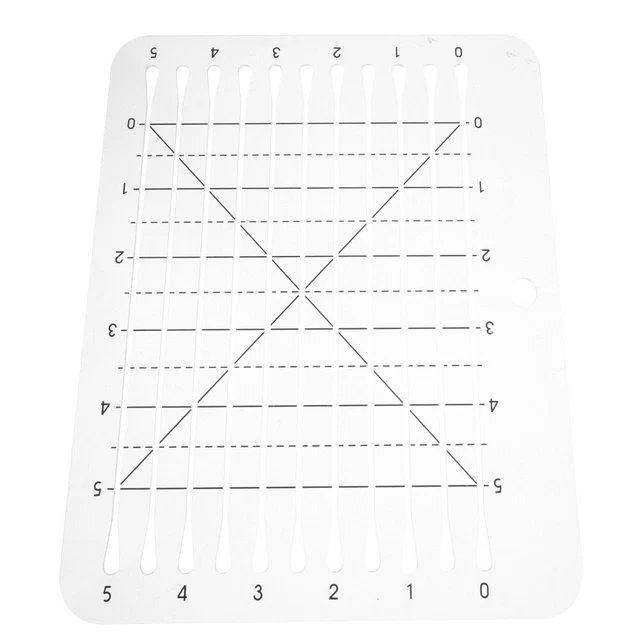 TAILOR RULER TEMPLATE Patchwork Rulers Quilting Sewing Tailoring ...