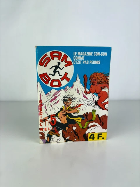 ANCIENNE BANDE DESSINÉE Pour Adulte SAM BOT N°5, Juin 1974, Editions ...