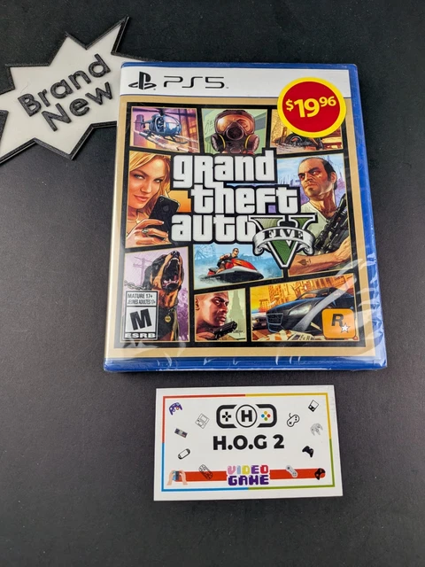 GRAND THEFT AUTO V GTA Five (Sony PlayStation 5 PS5, 2022) Brand New ...