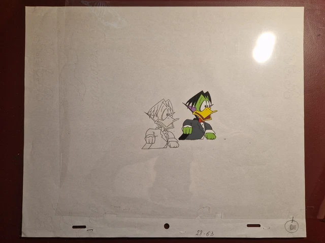 COUNT DUCKULA - Cosgrove Hall - Original Animation Film Cell + Drawing ...