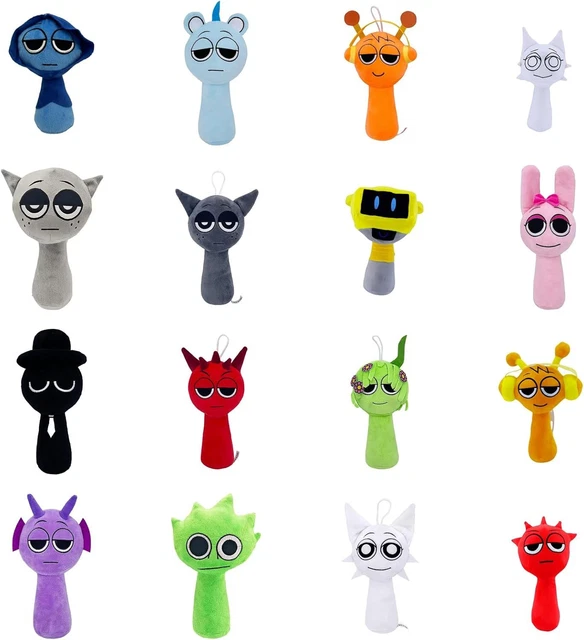 20CM SPRUNKI PLUSH Toy Simon Oren Winda Sprunki Character Doll Plush ...