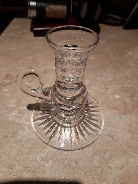 ROYAL DOULTON CRYSTAL Glass Chamberstick £9.99 - PicClick UK