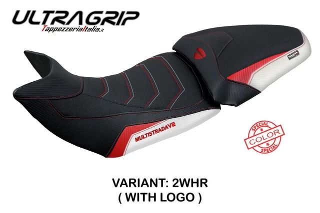 RIVESTIMENTO SELLA DUCATI Multistrada V2 21-23 Haria LOGO 2WHRbian-ros ...