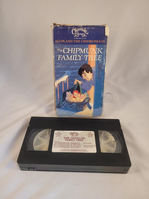 ALVIN AND THE CHIPMUNKS THE CHIPMUNK FAMILY TREE Chipmunk Library 1983 ...