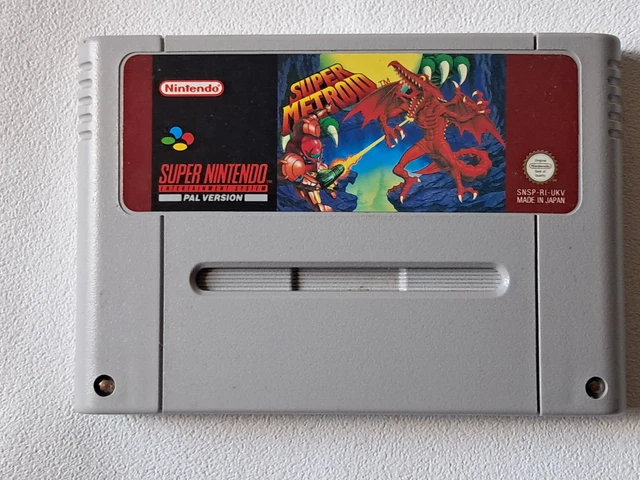 SUPER METROID PAL Ukv Super Nintendo Tres Bon Etat EUR 99,00 - PicClick FR