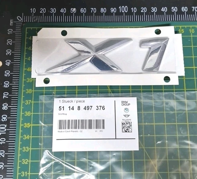 GENUINE NEW BMW X1 BOOT BADGE Rear Emblem Logo For F84 2015-2019 Drive ...