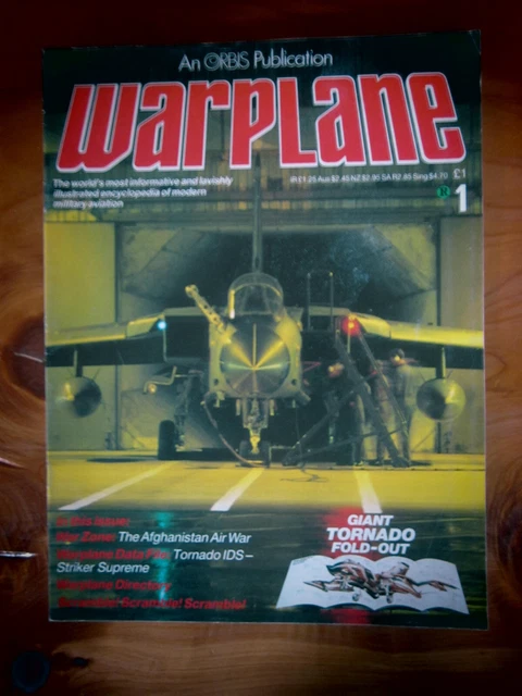 MAGAZINE WARPLANE 1985 Volume 1 Issue 1 Great ** Must See £1.58 ...