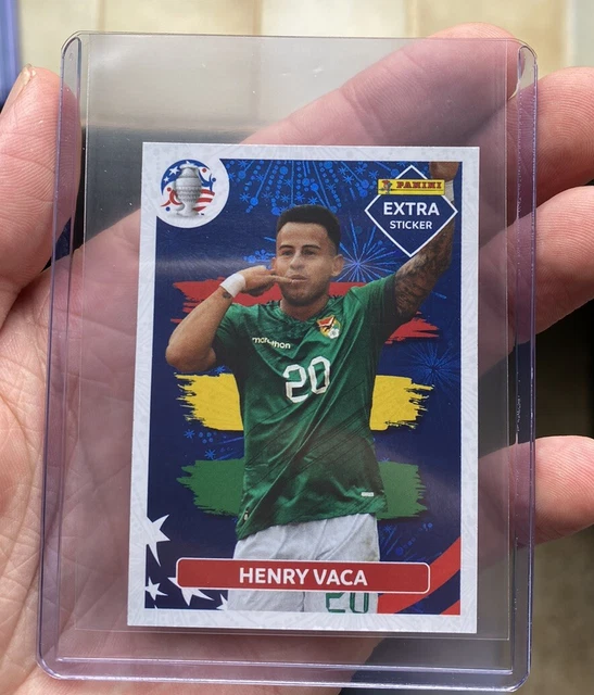 BOLIVIA. 2024 PANINI Extra Sticker Copa America - HENRY VACA BASE £4.99 ...