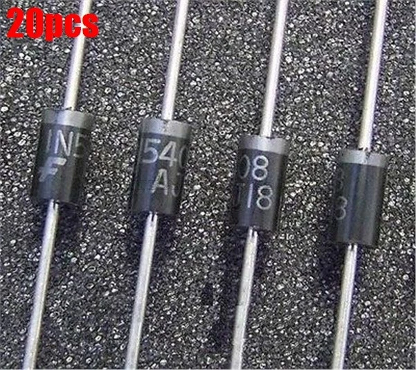 20PCS 3A 1000V 1N5408 IN5408 Rectifier Diode New Ic rs $2.54 - PicClick AU