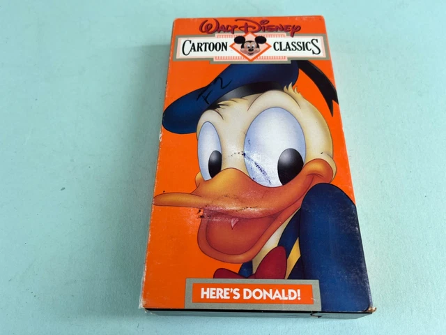 Lot De 2 Cassettes Vhs Walt Disney Cartoon Classics Mickey And Minnie