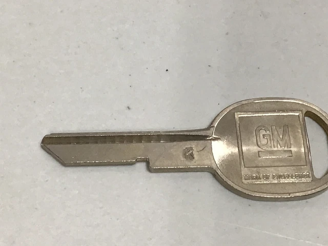 GM UNCUT K Key Blank Door Trunk Glove Box Uncut Chevy Pontiac Buick ...