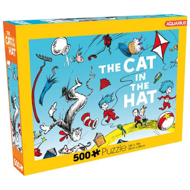 OFFICIALLY LICENSED AQUARIUS the Cat in the Hat Quality 500 Pieces ...