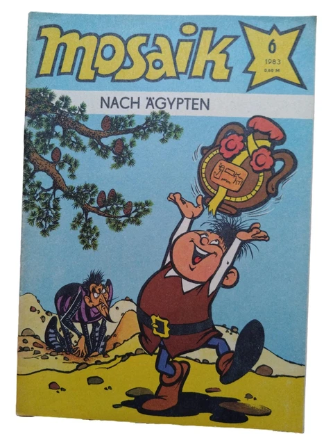 MOSAIK COMIC DIGEDAGS Ägypten Heft 6 1983 Taschenbuch Deutsch Retro EUR ...