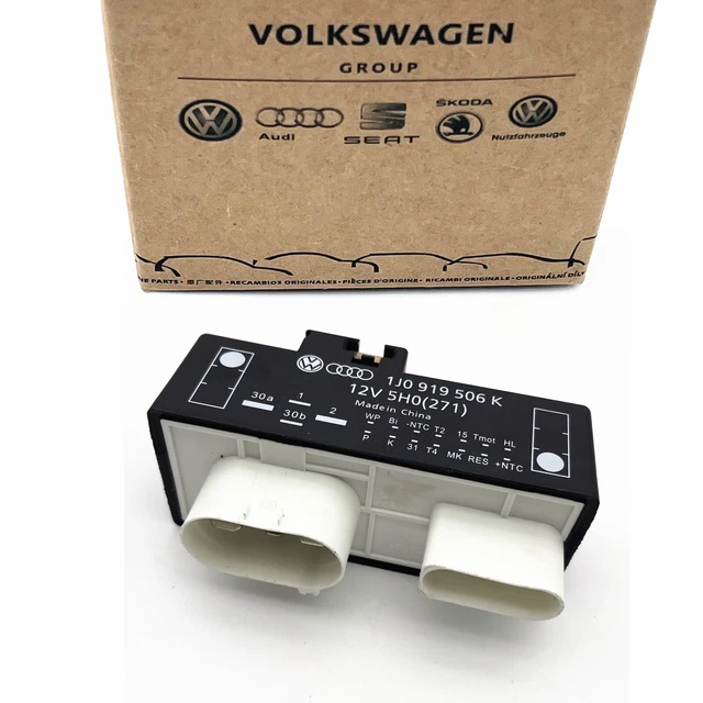 ORIGINAL VW RADIATOR Cooling Fan Control Module Relay For VW Golf Jetta ...